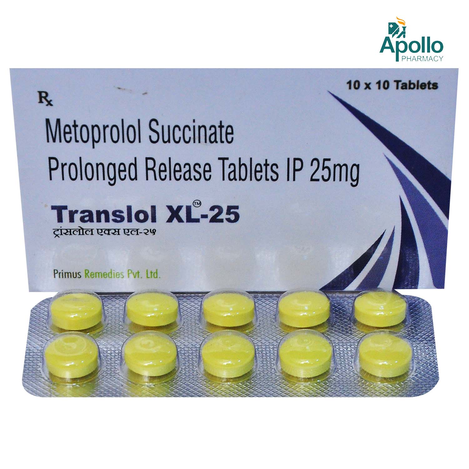 TRANSLOL XL 25MG TABLET Price, Uses, Side Effects, Composition - Apollo ...