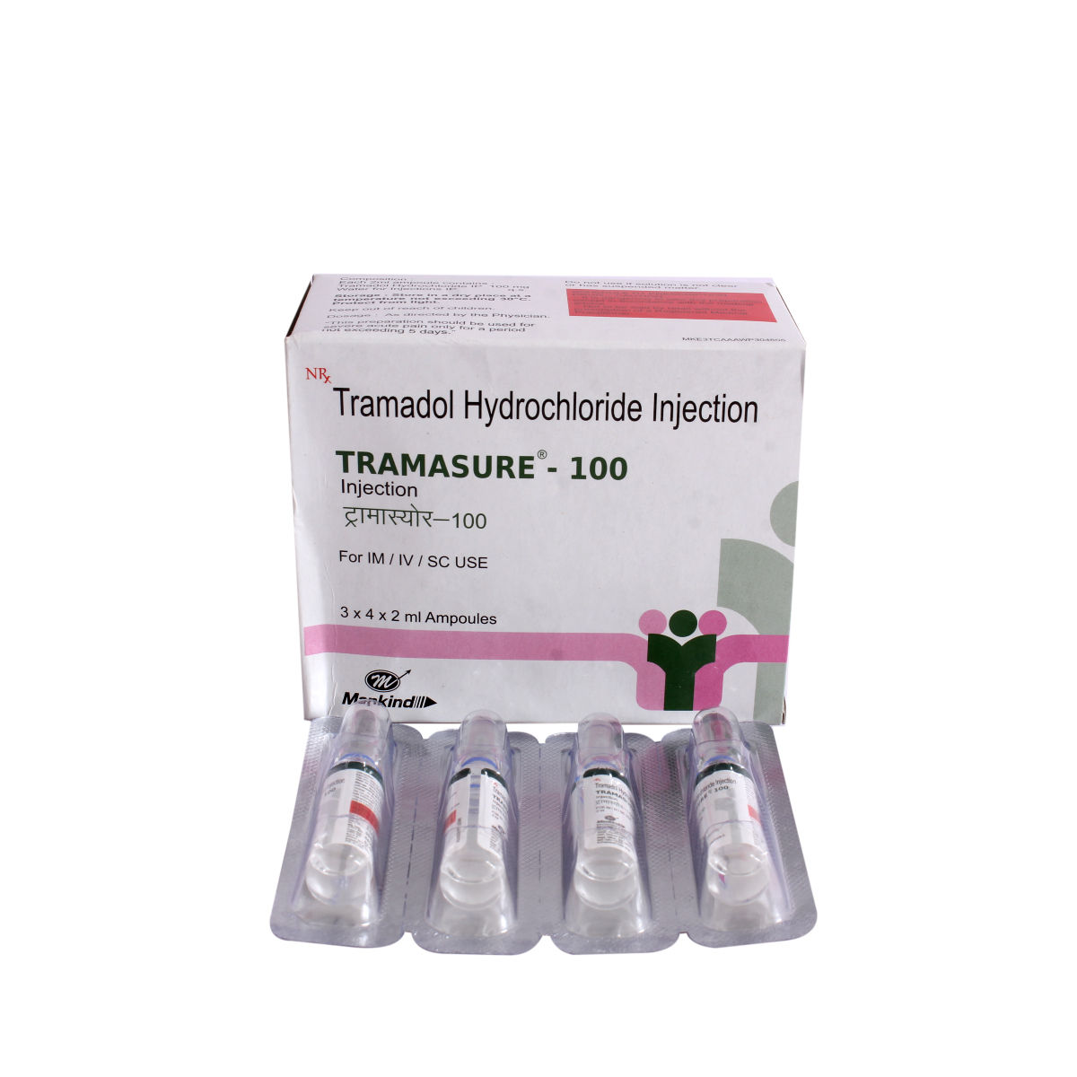 TRAMASURE 100MG AMPULE 2ML Price, Uses, Side Effects, Composition ...