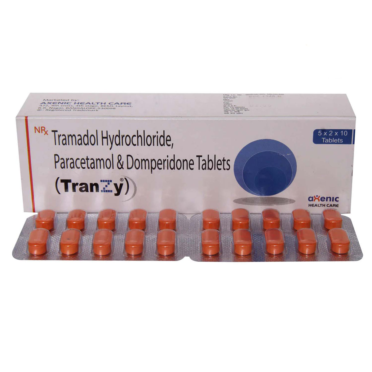 Tranzy Tablet 10's Price, Uses, Side Effects, Composition - Apollo Pharmacy