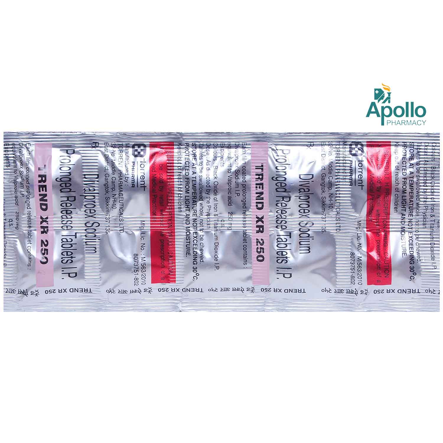 TREND XR 250MG TABLET Price, Uses, Side Effects, Composition - Apollo ...