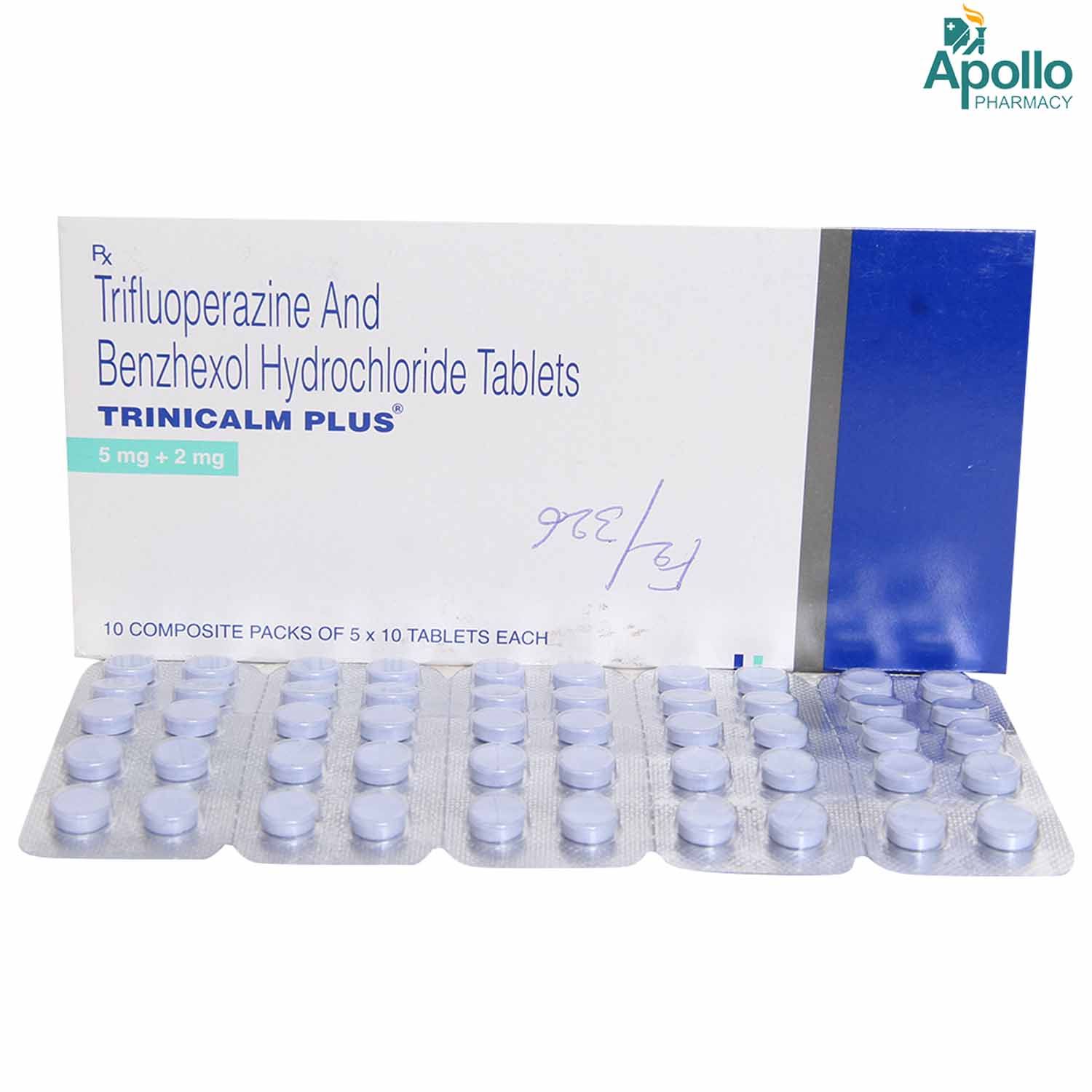 Trinicalm Plus Tablet 10's Price, Uses, Side Effects, Composition ...