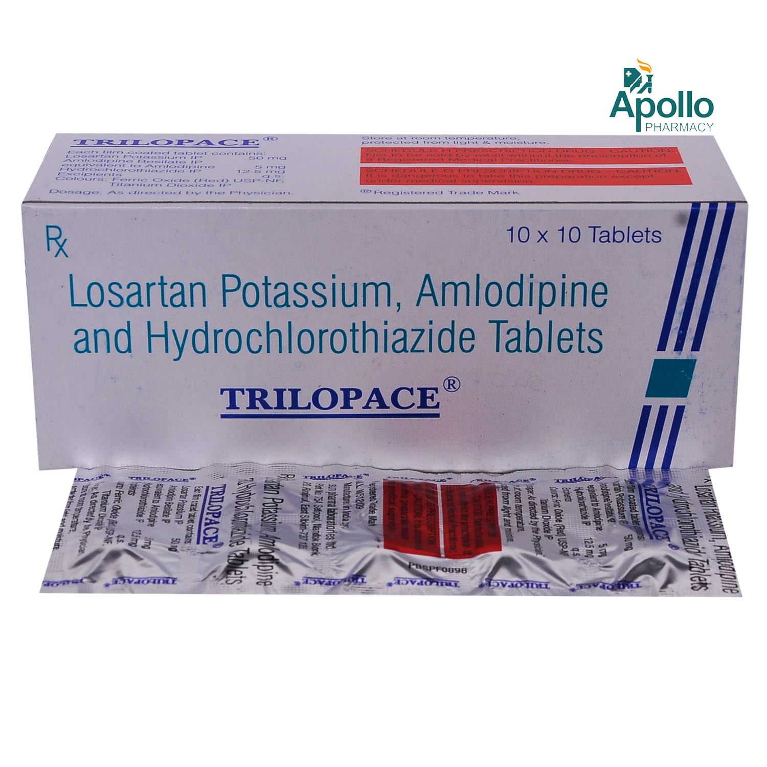 Trilopace Tablet 10's Price, Uses, Side Effects, Composition - Apollo ...