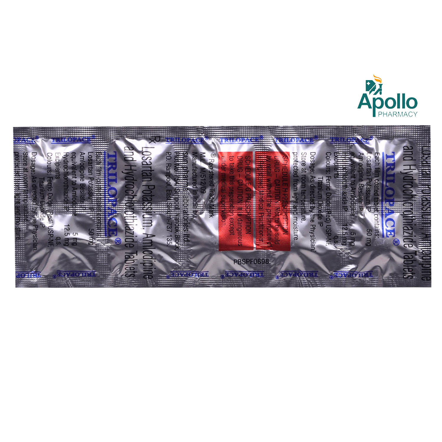 Trilopace Tablet 10's Price, Uses, Side Effects, Composition - Apollo ...