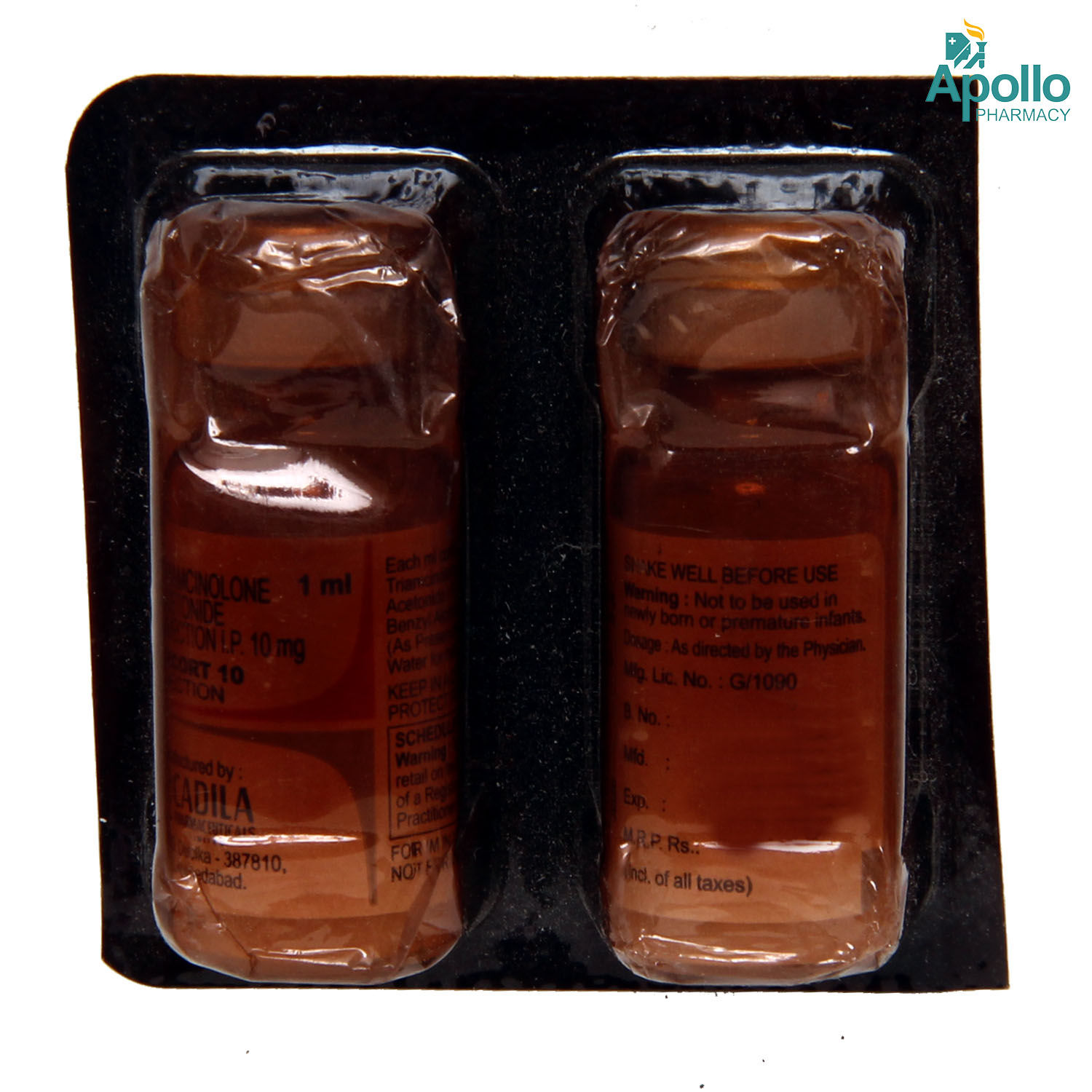 Tricort 10 mg Injection 1 ml Price, Uses, Side Effects, Composition ...