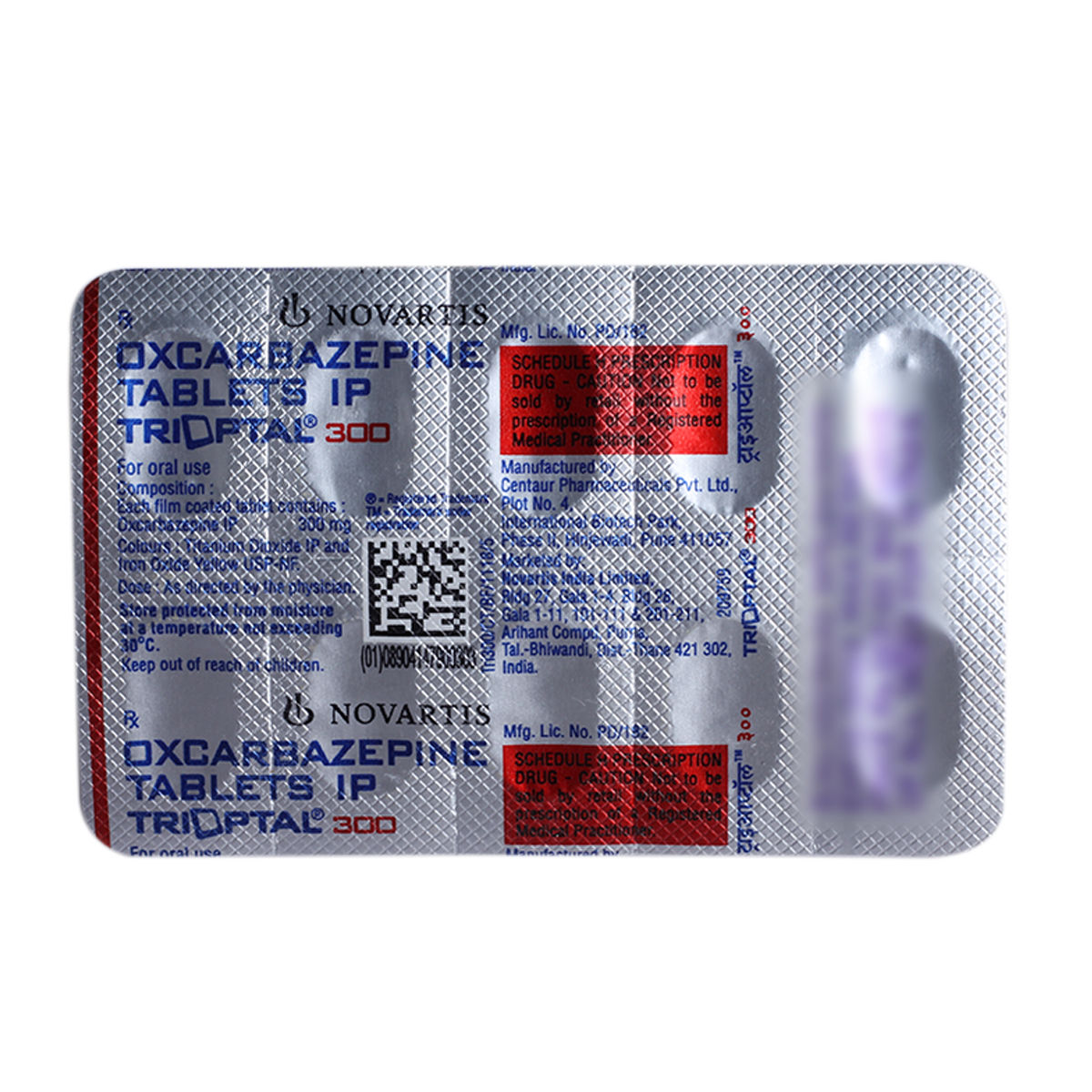 Trioptal 300 Tablet 10's Price, Uses, Side Effects, Composition ...
