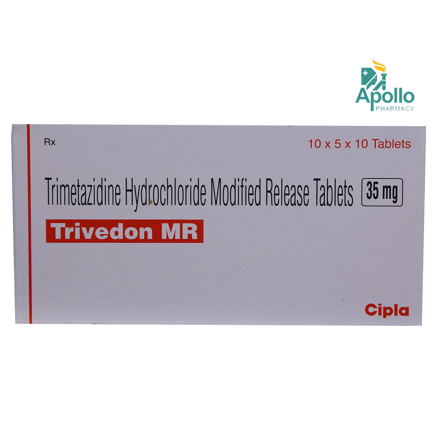 Trivedon MR Tablet 10's Price, Uses, Side Effects, Composition - Apollo ...