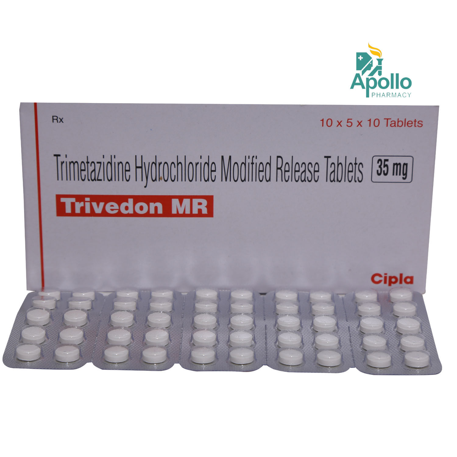 Trivedon MR Tablet 10's Price, Uses, Side Effects, Composition - Apollo ...