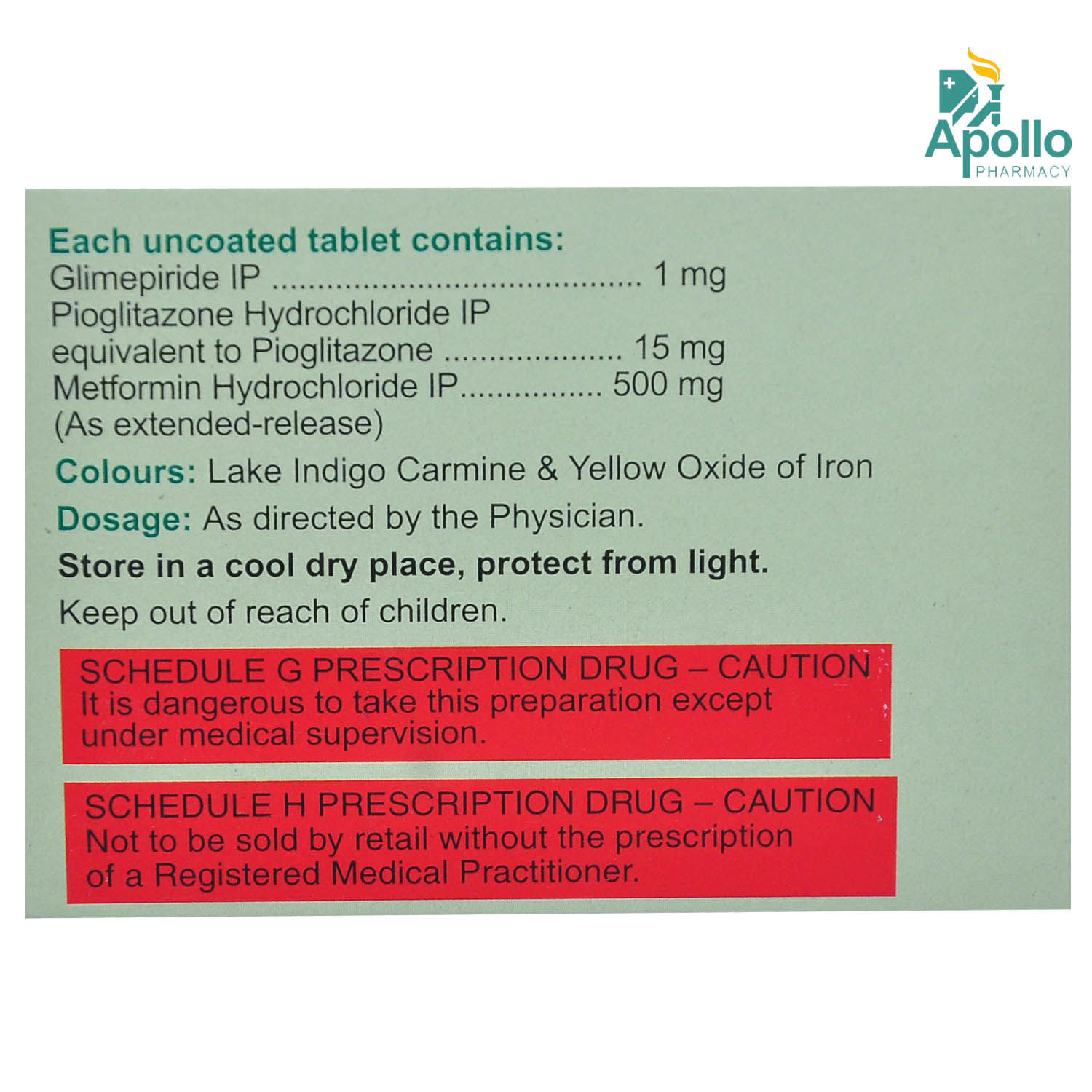 TRIEXER 1MG TABLET Price, Uses, Side Effects, Composition - Apollo Pharmacy