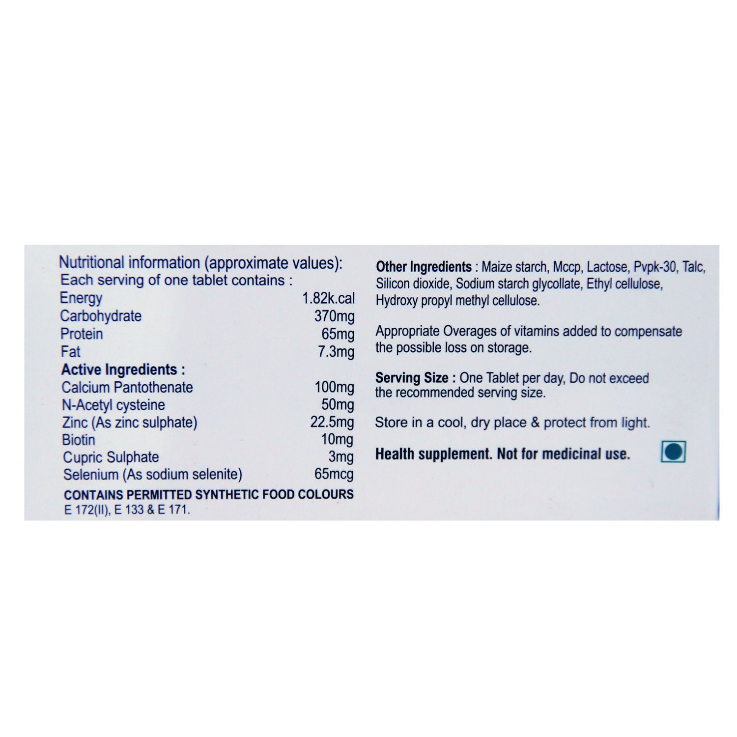 Trichoton Forte Tablet 10's Price, Uses, Side Effects, Composition ...