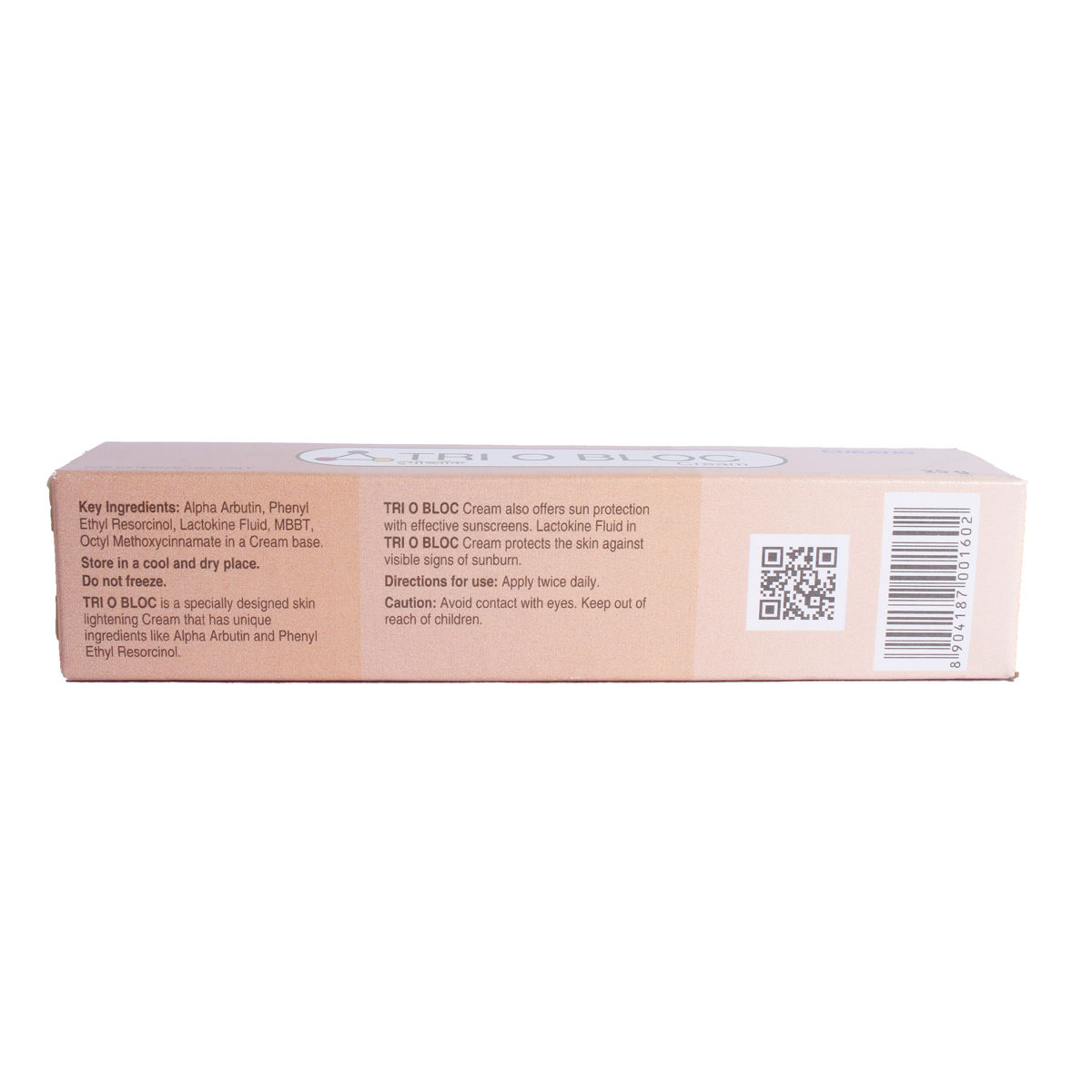 Tri O Bloc Cream 25 gm Price, Uses, Side Effects, Composition - Apollo ...
