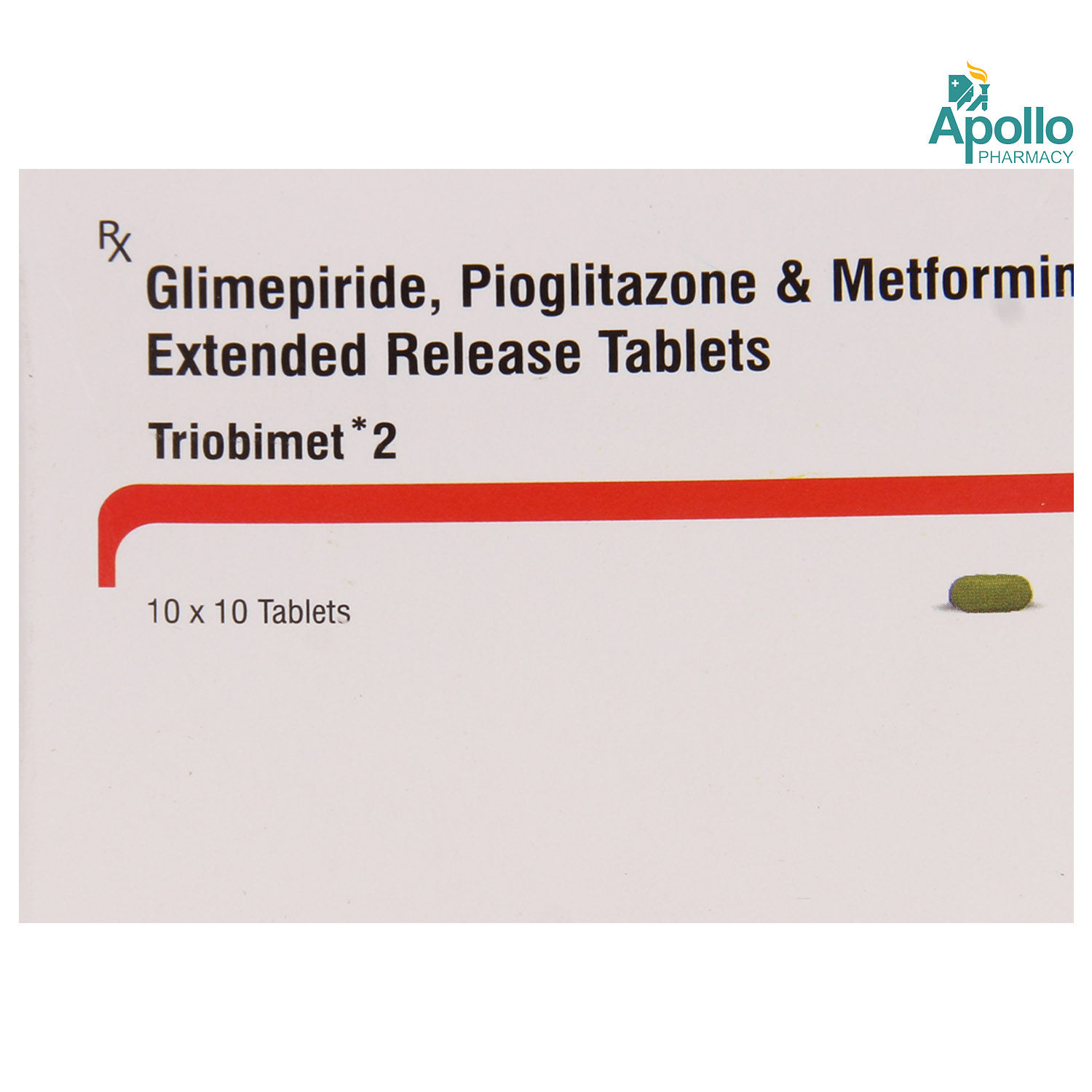 Triobimet 2 Tablet 10's Price, Uses, Side Effects, Composition - Apollo ...