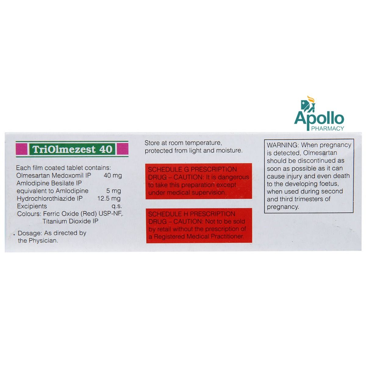 Triolmezest 40 Tablet 10's Price, Uses, Side Effects, Composition ...