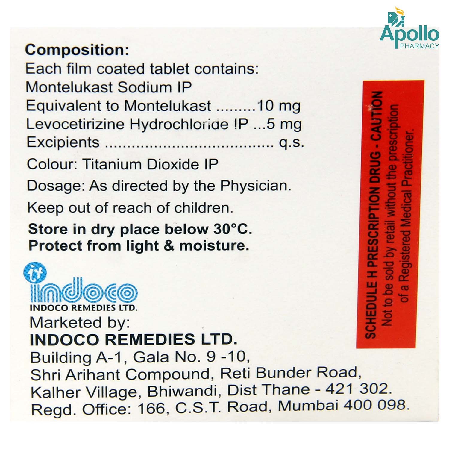 Trizlm Tablet 10's Price, Uses, Side Effects, Composition - Apollo Pharmacy