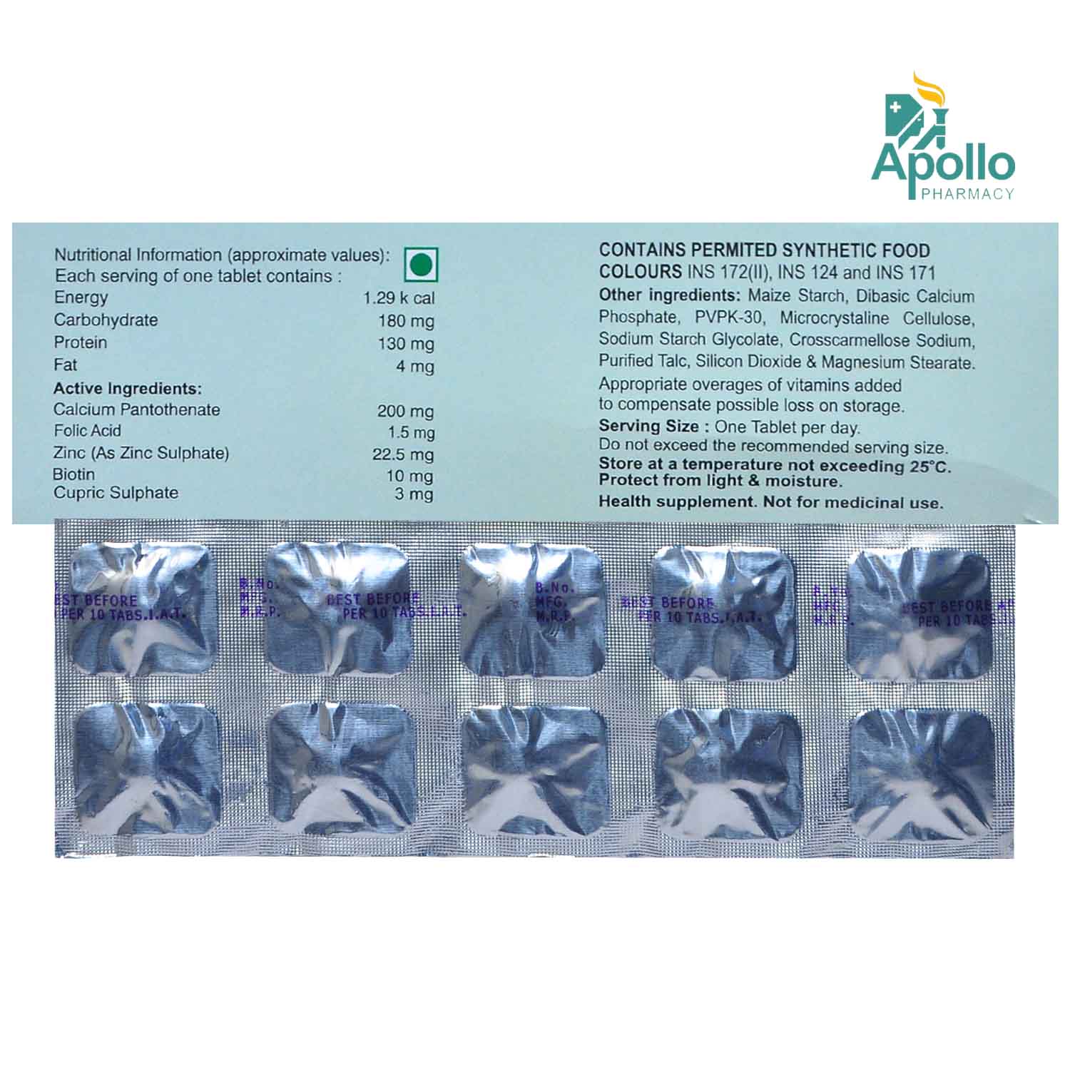 Trichoton AT Tablet 10's Price, Uses, Side Effects, Composition ...