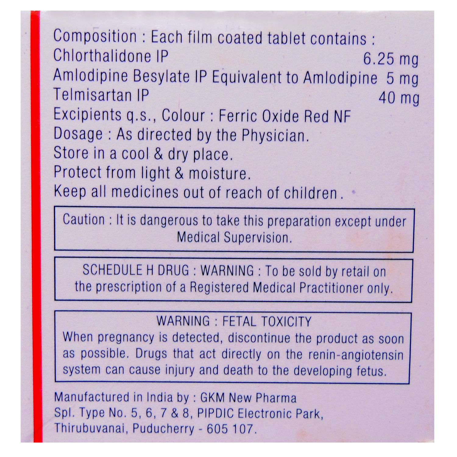Tritelsar 40 Tablet 10's Price, Uses, Side Effects, Composition ...