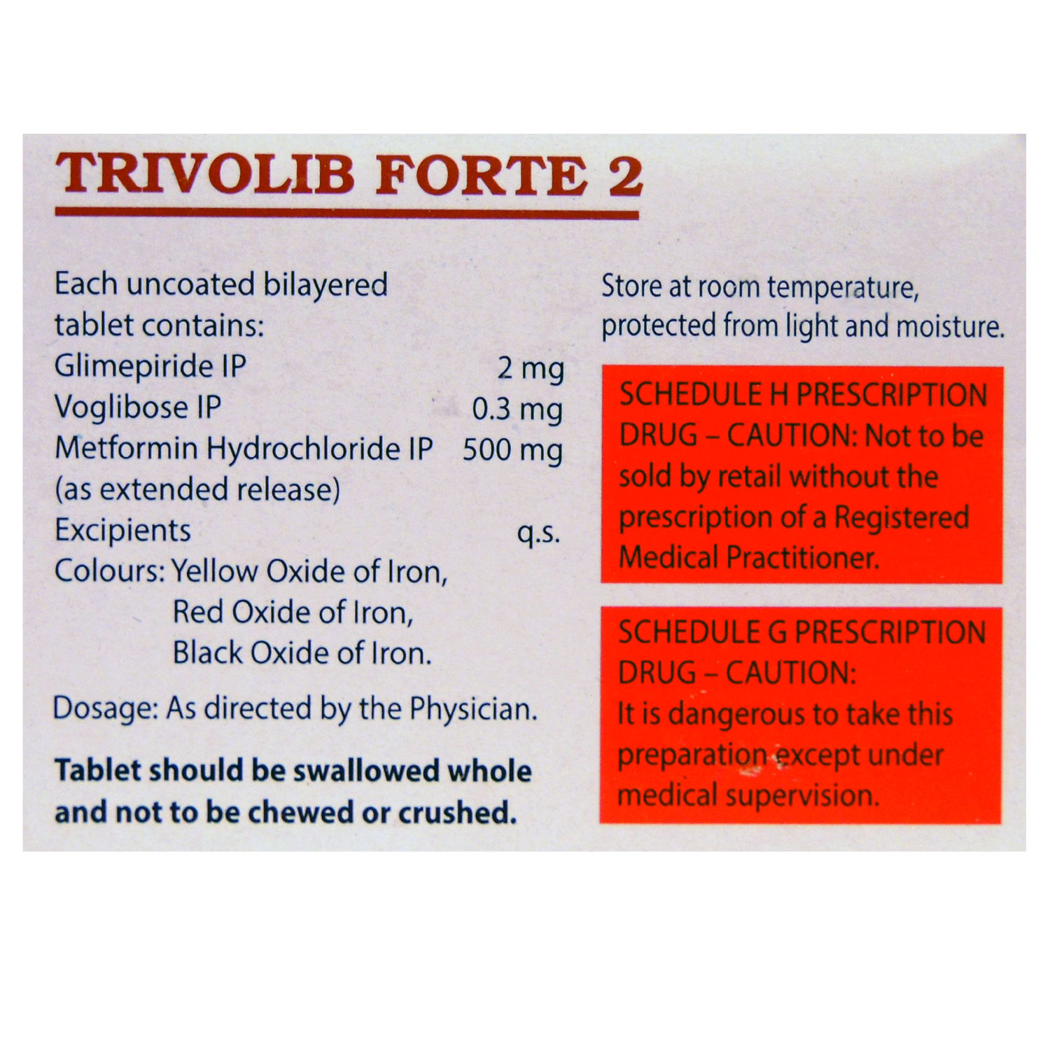 Trivolib Forte 2 Tablet 10's Price, Uses, Side Effects, Composition ...