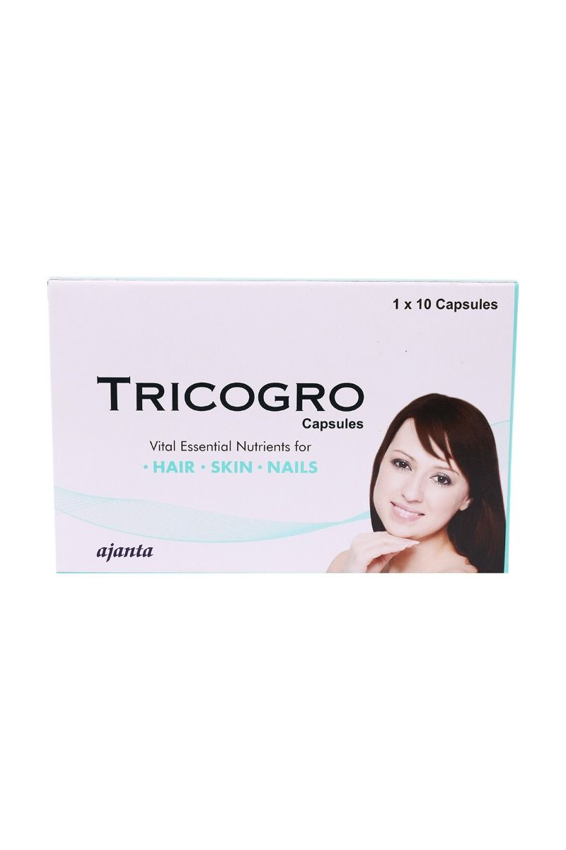 Tricogro Capsule 10's Price, Uses, Side Effects, Composition - Apollo ...