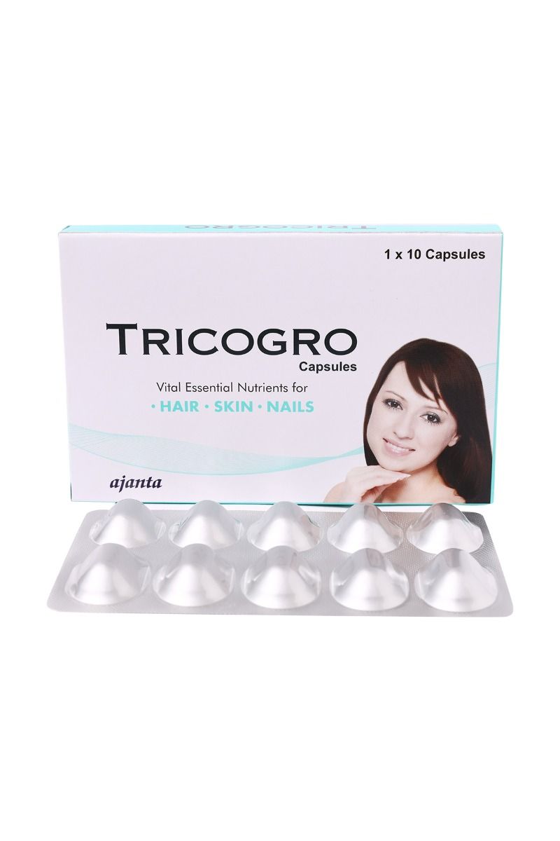 Tricogro Capsule 10's Price, Uses, Side Effects, Composition - Apollo ...