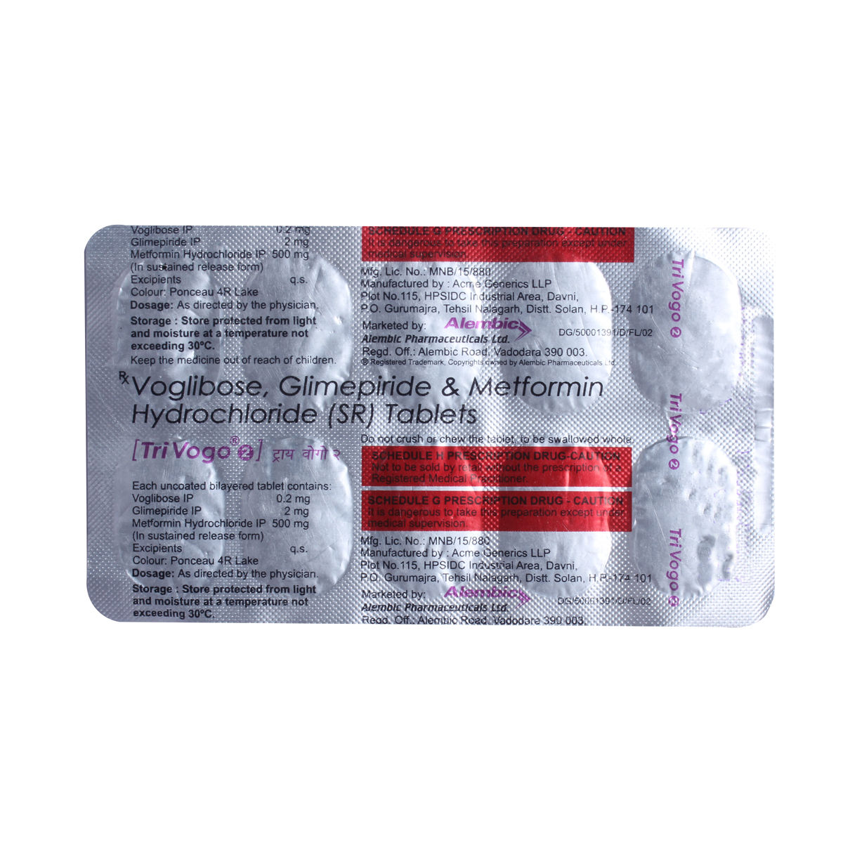 TRIVOGO 2MG TABLET 10'S Price, Uses, Side Effects, Composition - Apollo ...