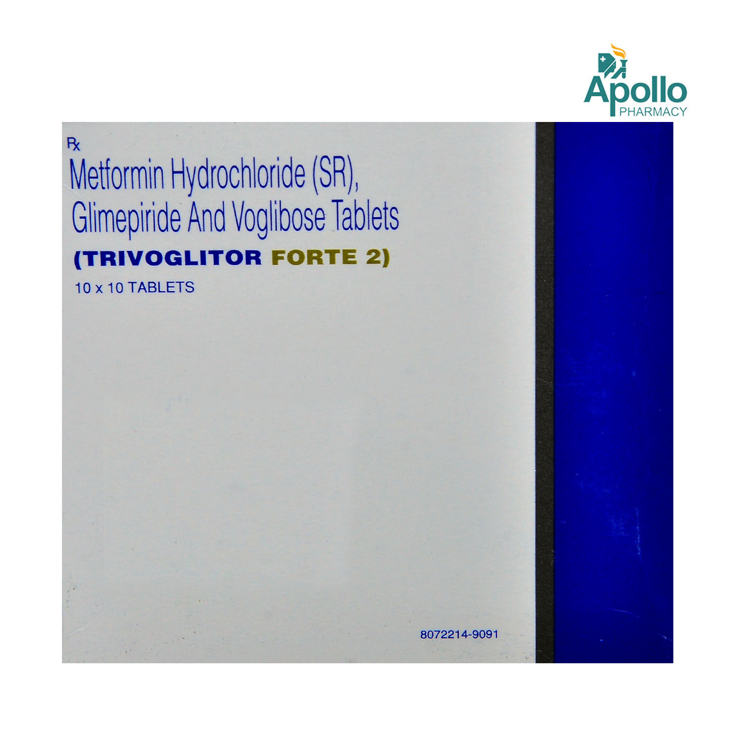 Trivoglitor Forte 2 Tablet 10's Price, Uses, Side Effects, Composition ...
