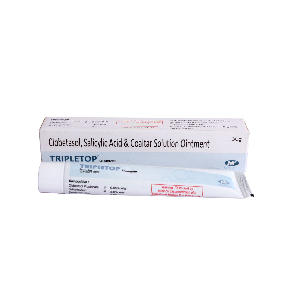 Tripletop Ointment 30gm Price, Uses, Side Effects, Composition - Apollo ...
