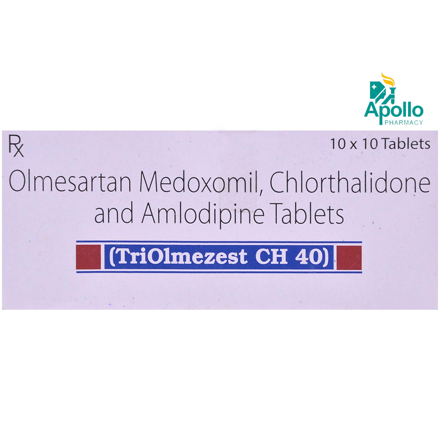 Triolmezest CH 40 Tablet 10's Price, Uses, Side Effects, Composition ...