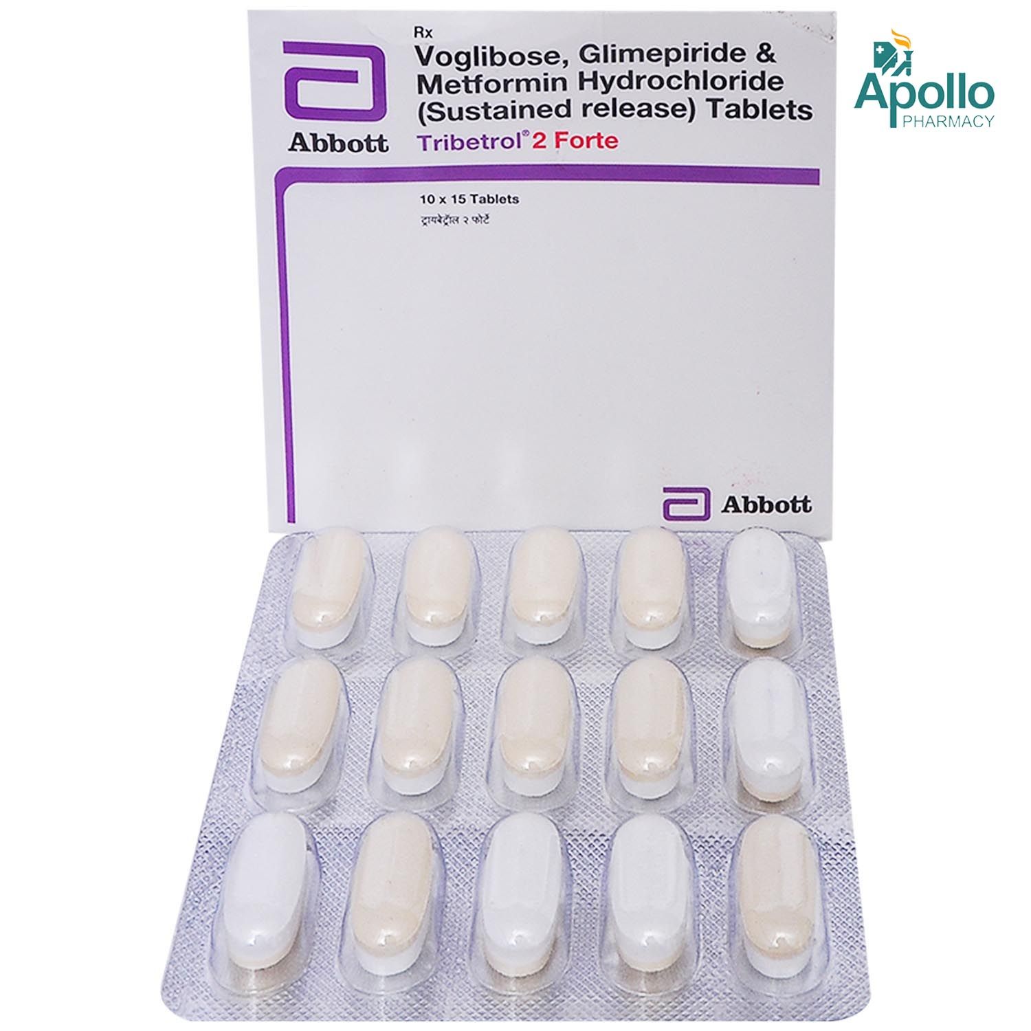 Tribetrol 2 Forte Tablet 15's Price, Uses, Side Effects, Composition ...