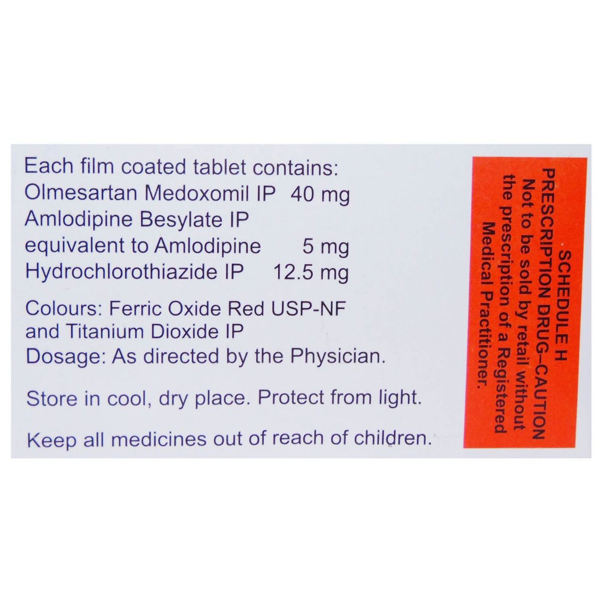 Triolmesar 40 Tablet 15's Price, Uses, Side Effects, Composition ...