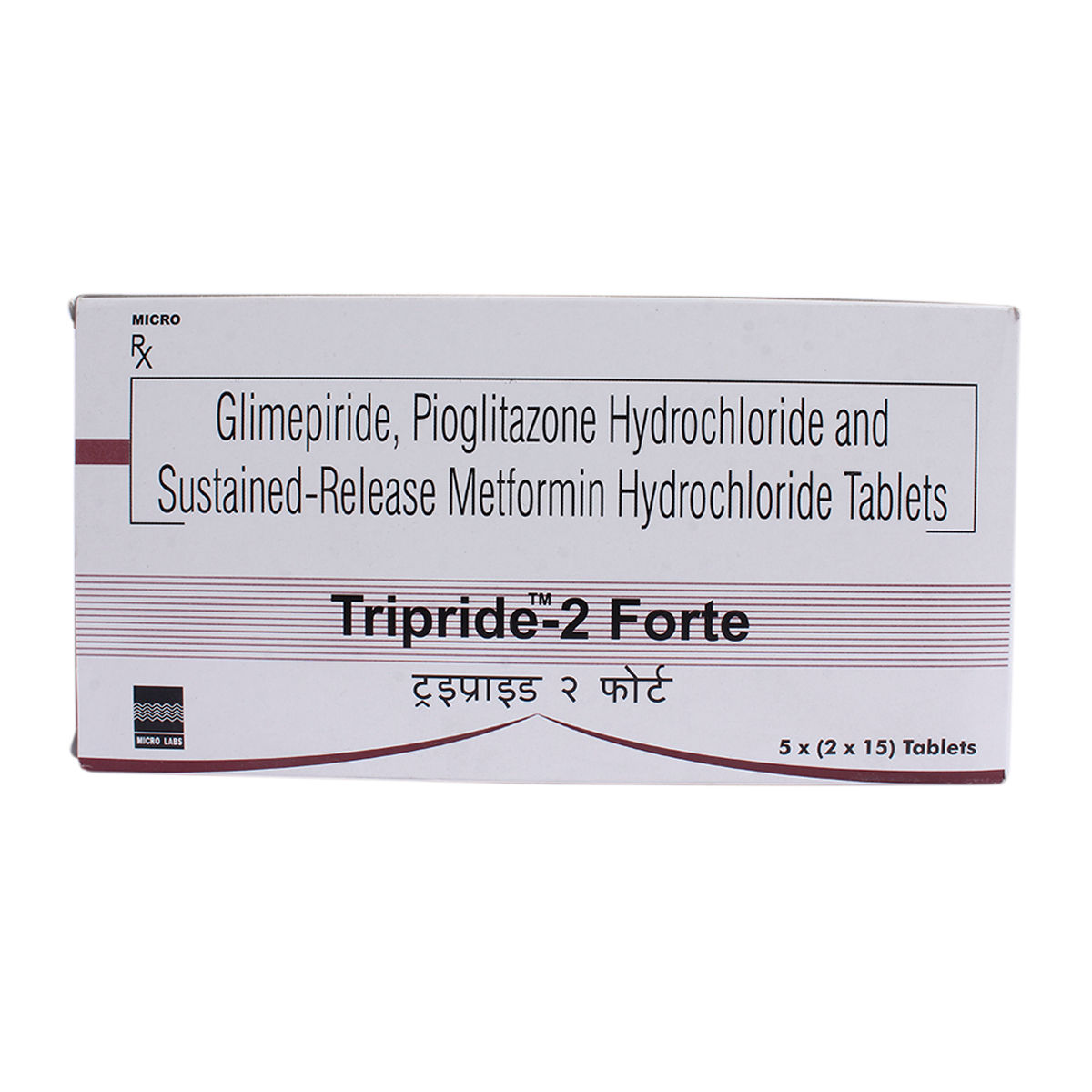 Tripride-2 Forte Tablet 15's Price, Uses, Side Effects, Composition ...