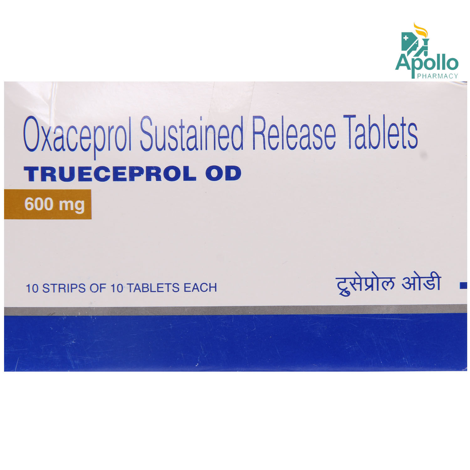 Trueceprol OD 600 Tablet 10's Price, Uses, Side Effects, Composition ...