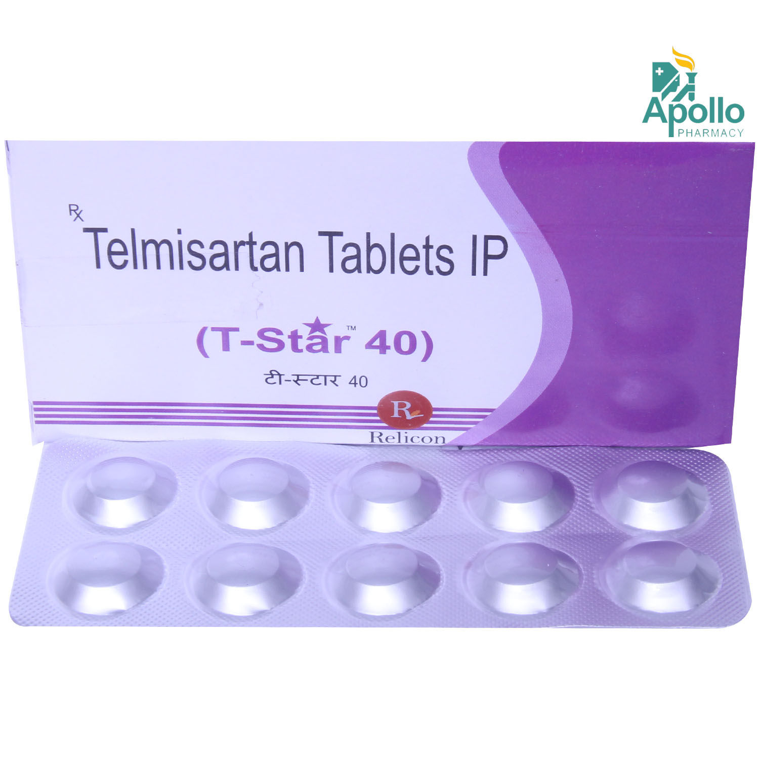 T Star 40 Tablet 10's Price, Uses, Side Effects, Composition - Apollo ...