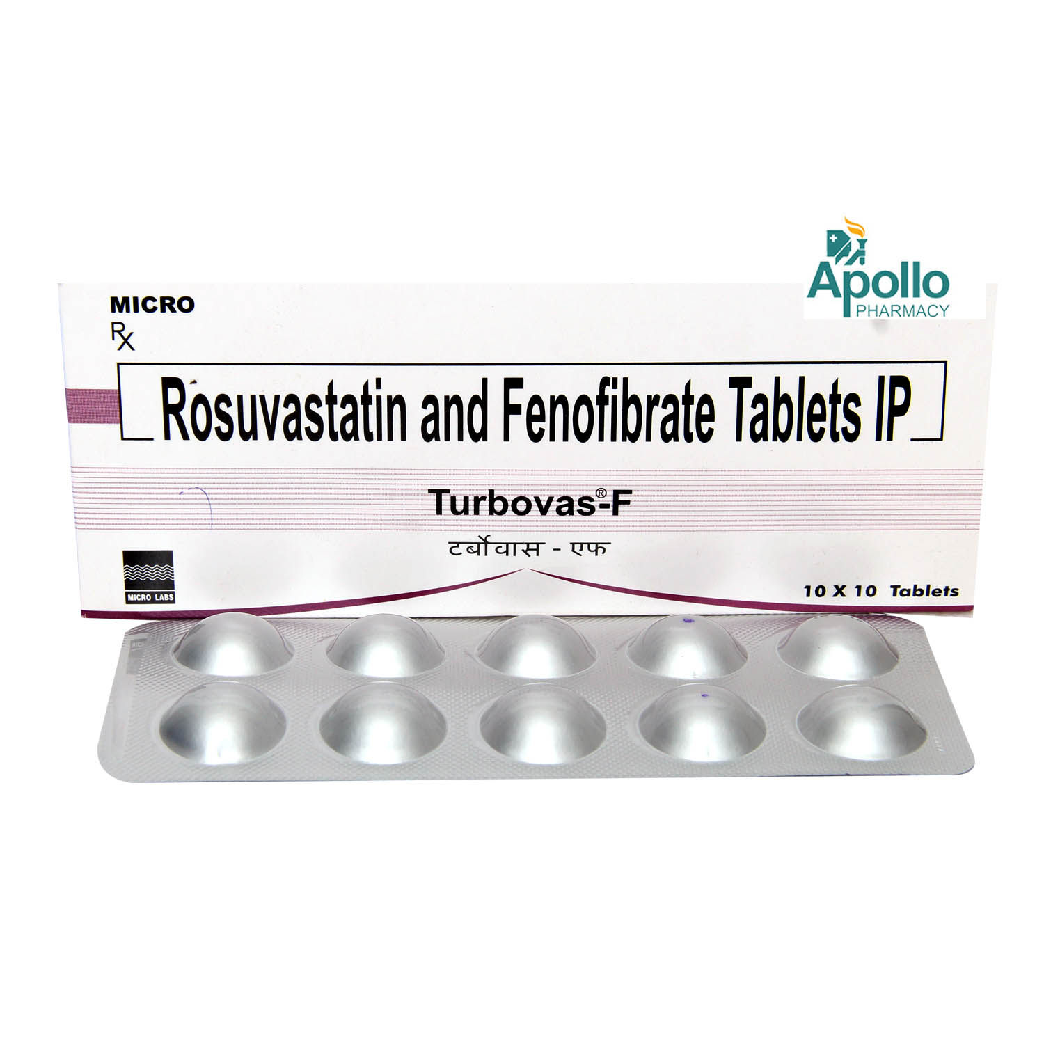Turbovas F Tablet 10's Price, Uses, Side Effects, Composition - Apollo ...