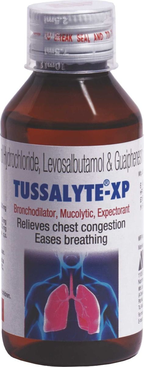 Tussalyte-XP Syrup 100 ml Price, Uses, Side Effects, Composition ...