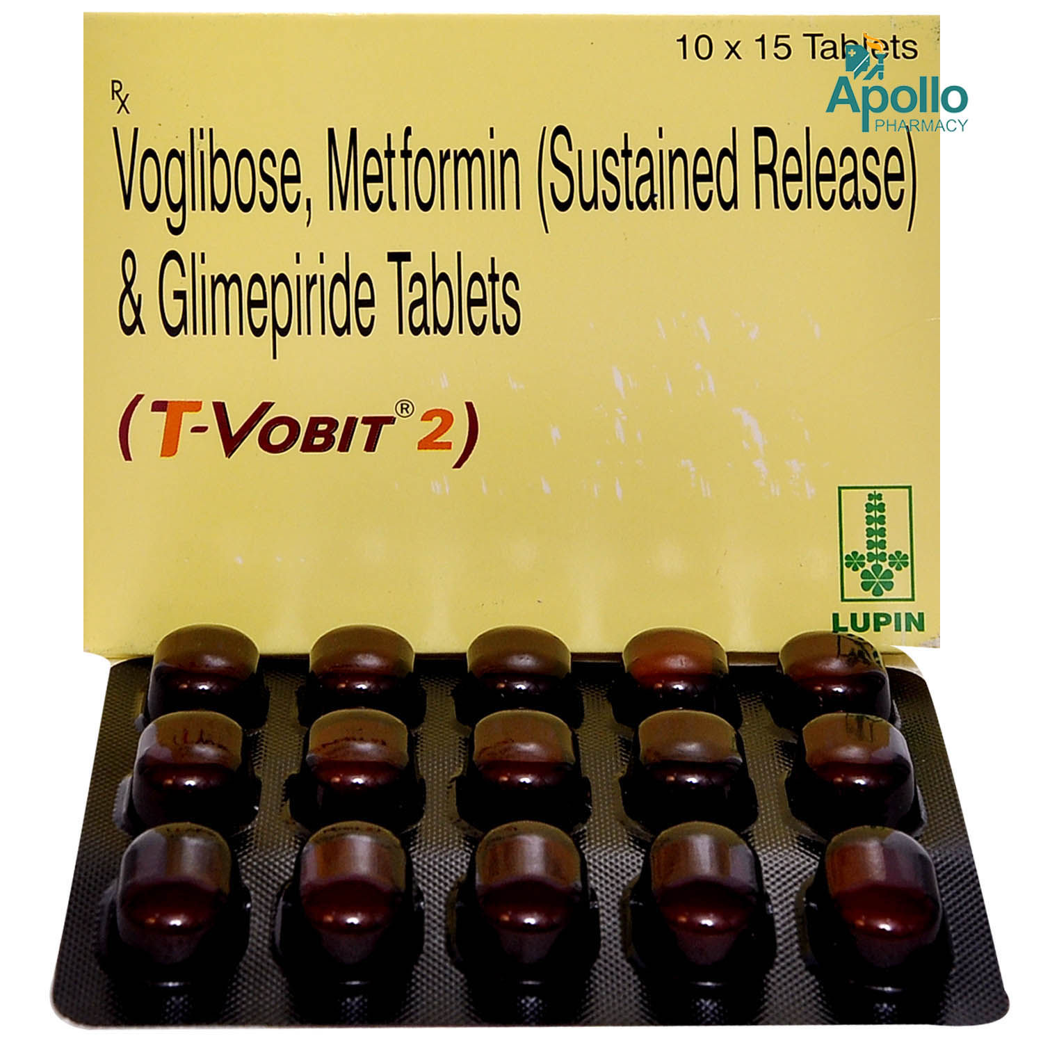 T VOBIT 2 TABLET 15'S Price, Uses, Side Effects, Composition - Apollo ...