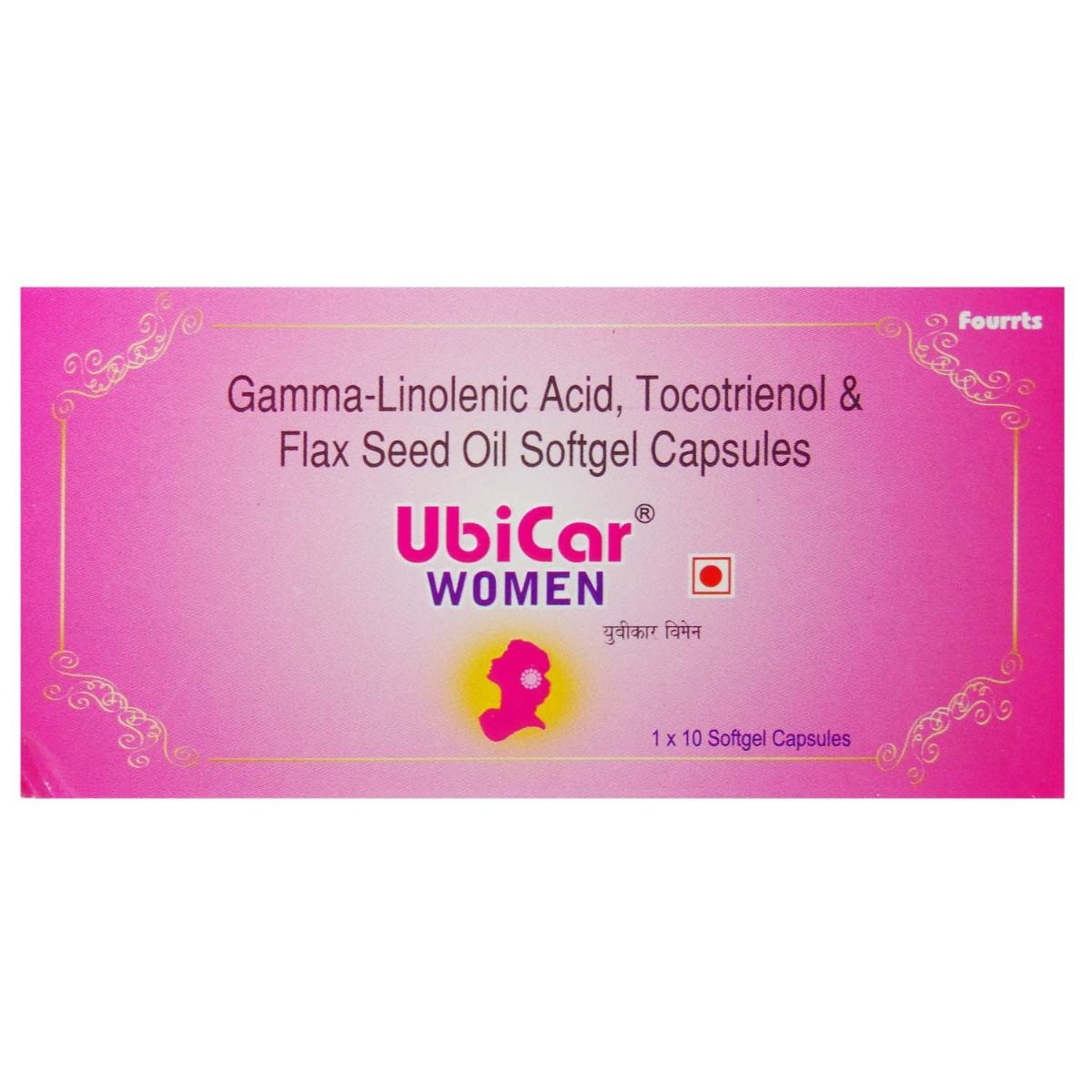 Ubicar Women Softgel Capsule 10's Price, Uses, Side Effects ...