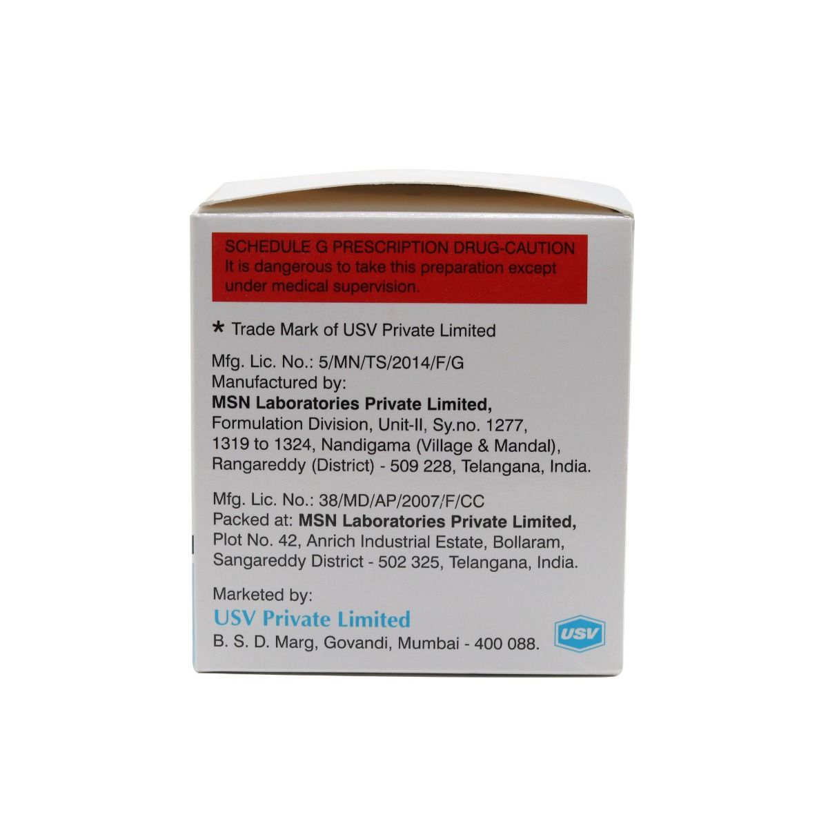 Udapa-M 1000 XR Tablets 10's Price, Uses, Side Effects, Composition ...