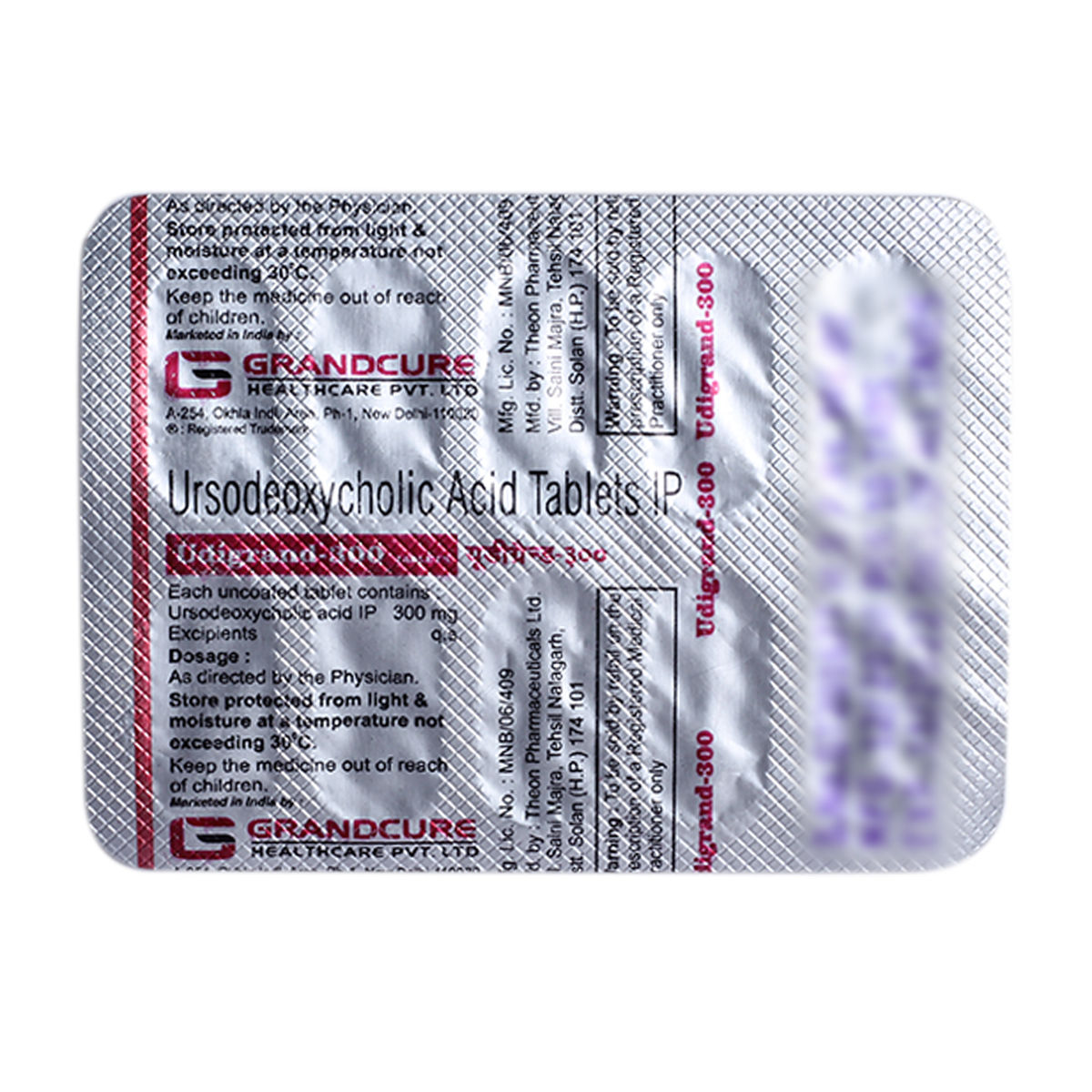 Udigrand-300mg Tablet 10's Price, Uses, Side Effects, Composition ...