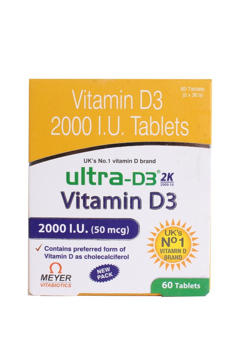 Ultra D3 2K Tablet 30's Price, Uses, Side Effects, Composition - Apollo ...