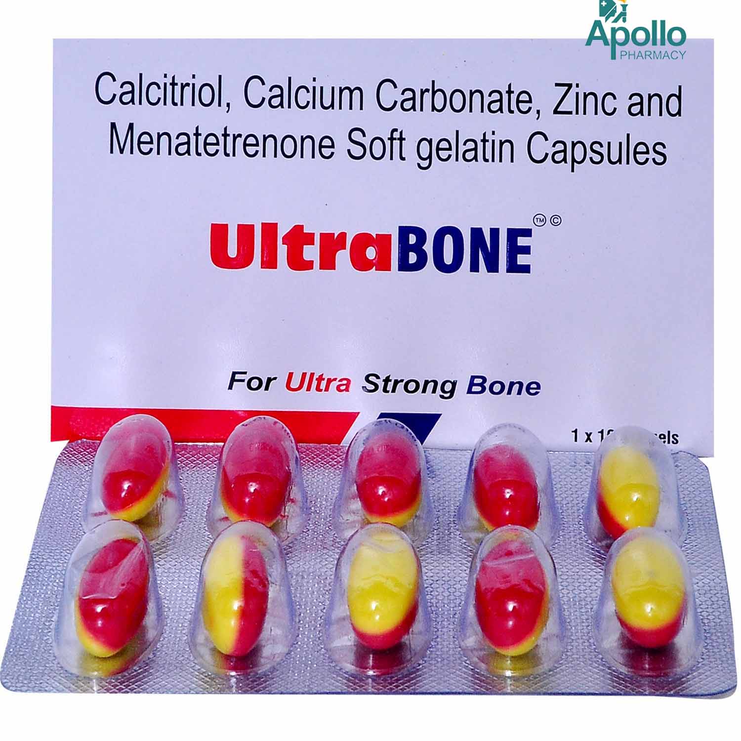 ULTRABONE SOFTGEL CAPSULE 10'S Price, Uses, Side Effects, Composition ...