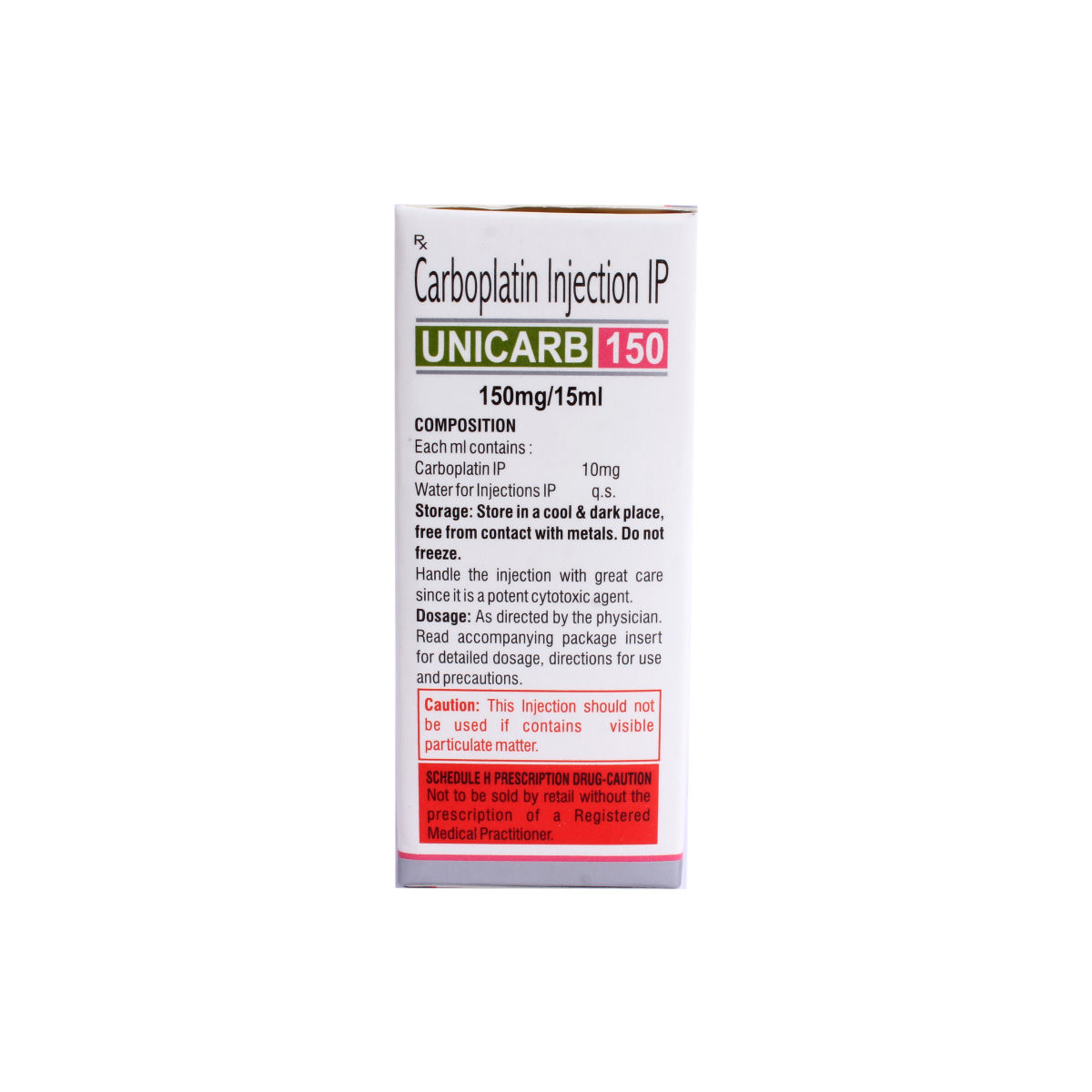 UNICARB 150MG INJECTION 15ML Price, Uses, Side Effects, Composition ...