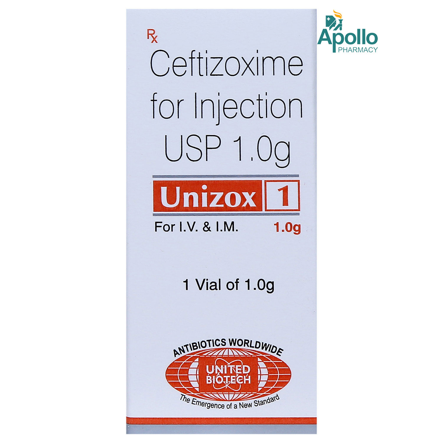 UNIZOX INJECTION 1GM Price, Uses, Side Effects, Composition - Apollo ...