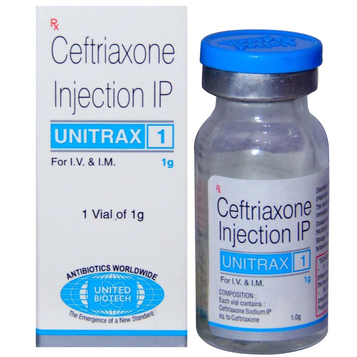 UNITRAX INJECTION 1GM Price, Uses, Side Effects, Composition - Apollo ...