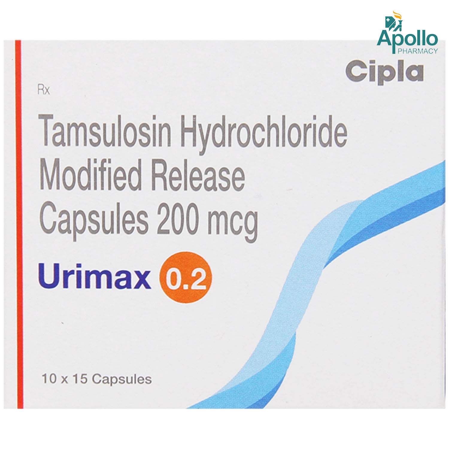 Urimax 0.2 Capsule 15's Price, Uses, Side Effects, Composition - Apollo ...