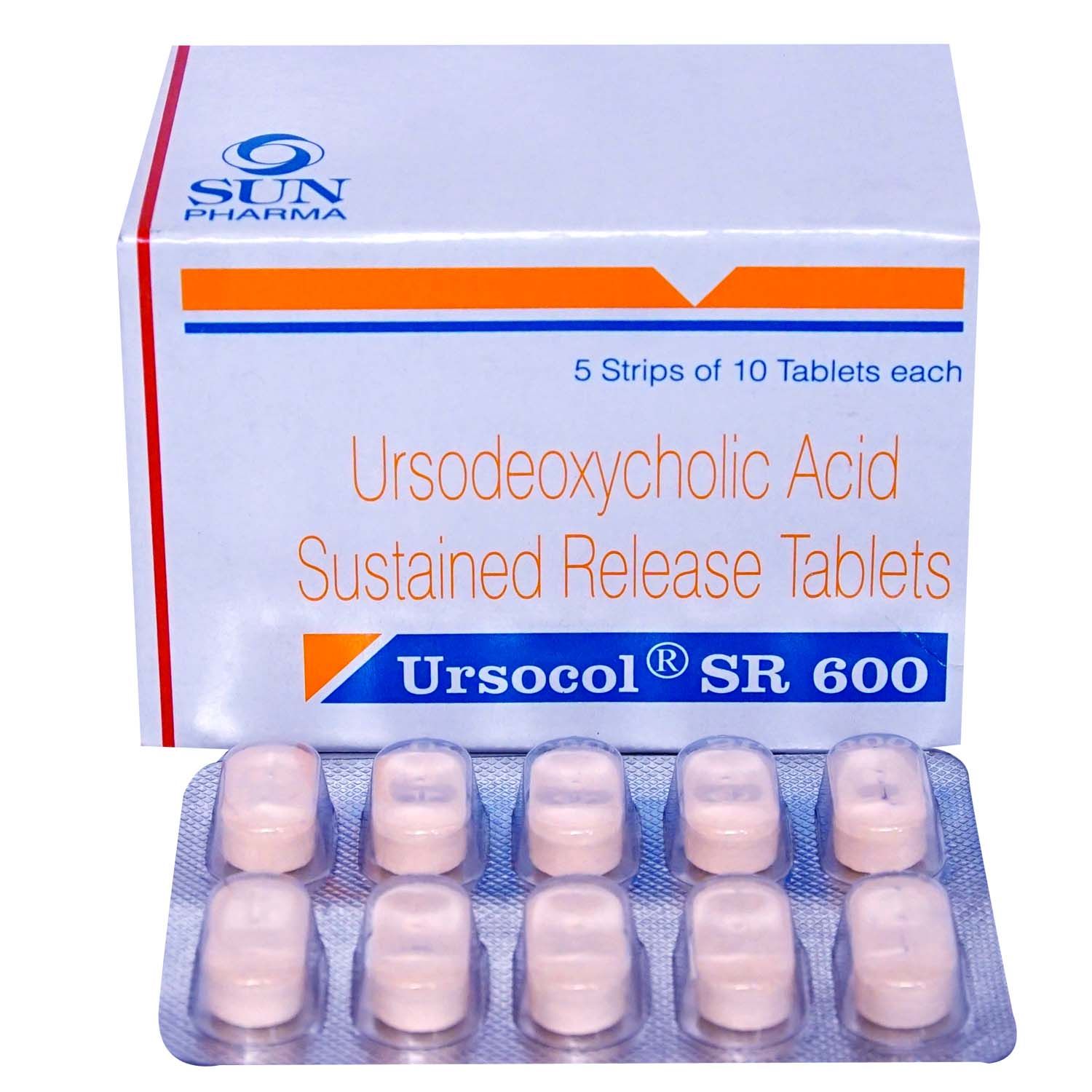 Ursocol SR 600 Tablet 10's Price, Uses, Side Effects, Composition ...