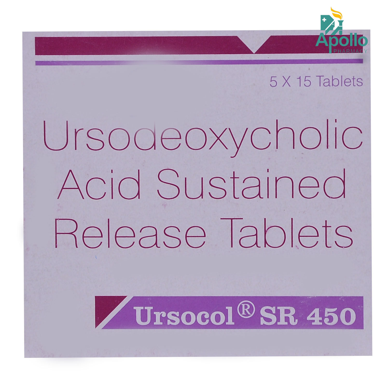 Ursocol SR 450 Tablet 15's Price, Uses, Side Effects, Composition ...