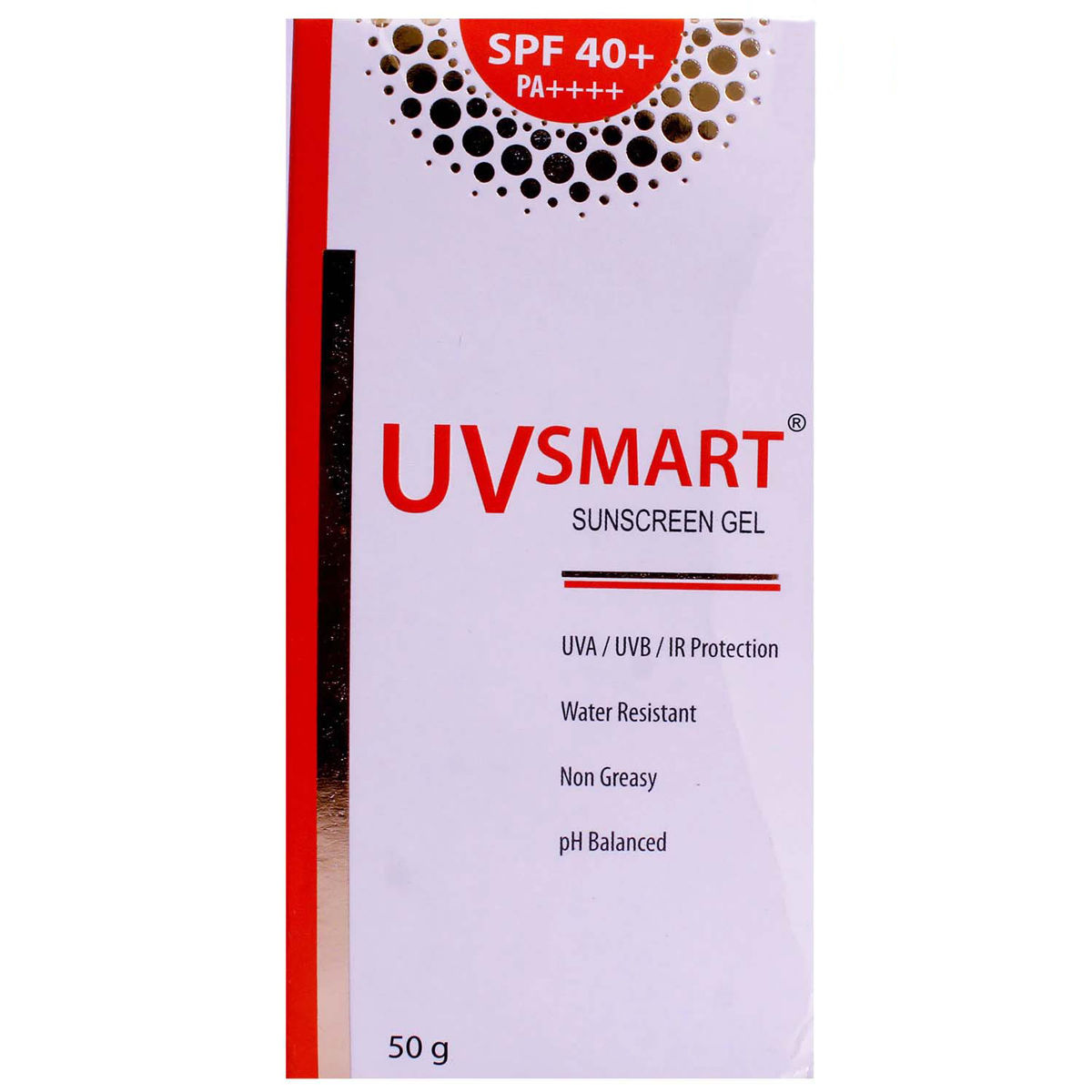 Uvsmart SPF 40+ Sunscreen Gel 50 gm Price, Uses, Side Effects ...