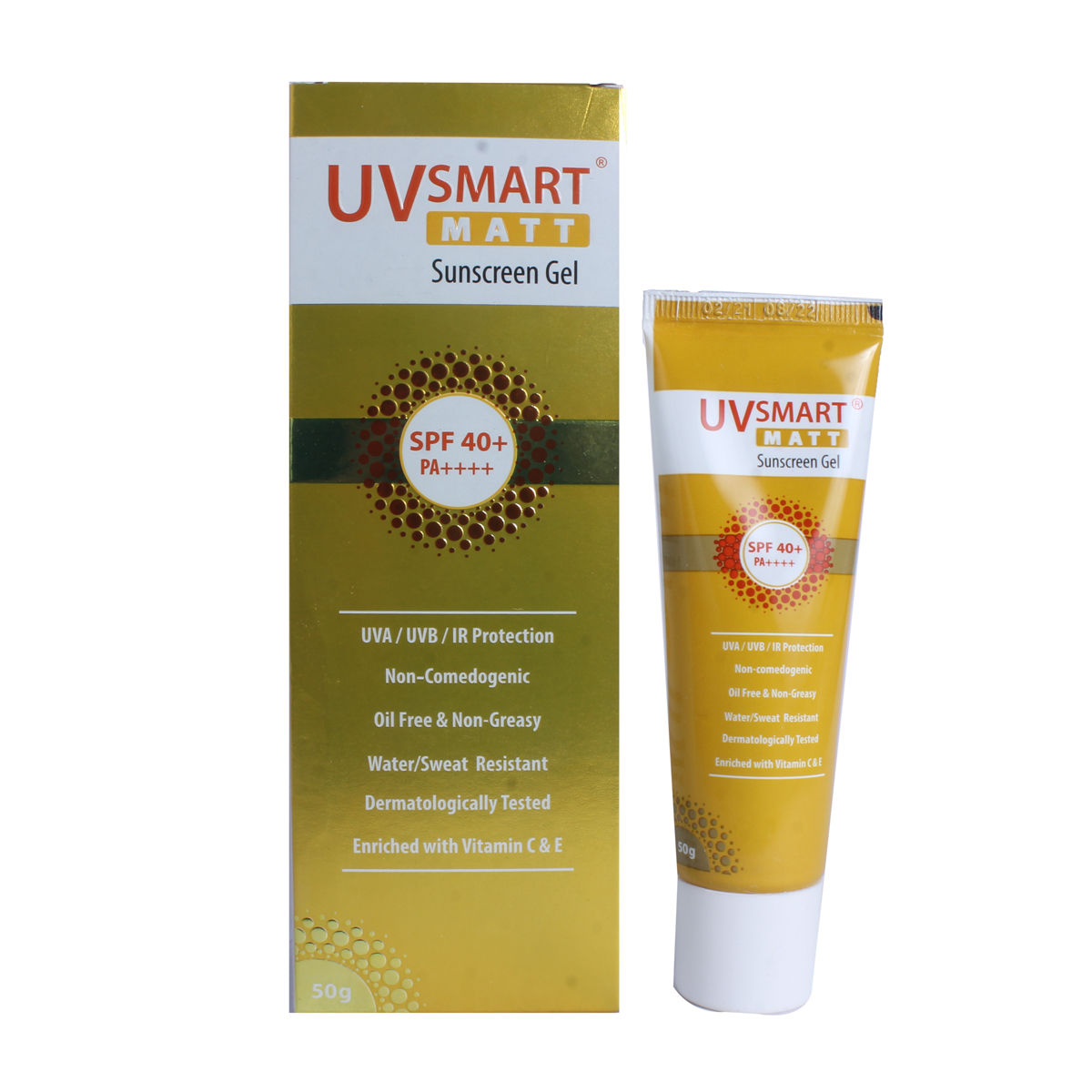 UVsmart Matt Sunscreen Gel SPF40 Plus 50 gm Price, Uses, Side Effects ...