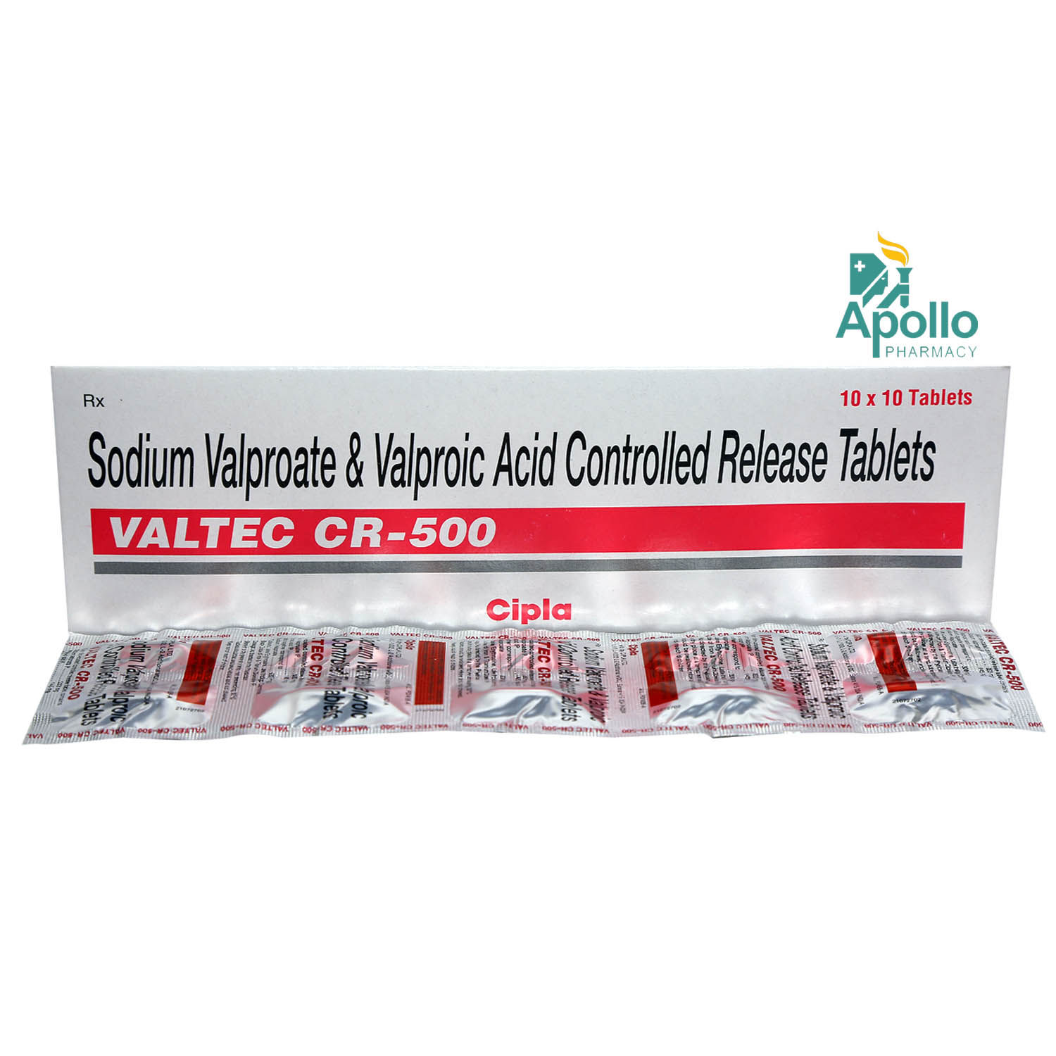 Valtec CR-500 Tablet 10's Price, Uses, Side Effects, Composition ...