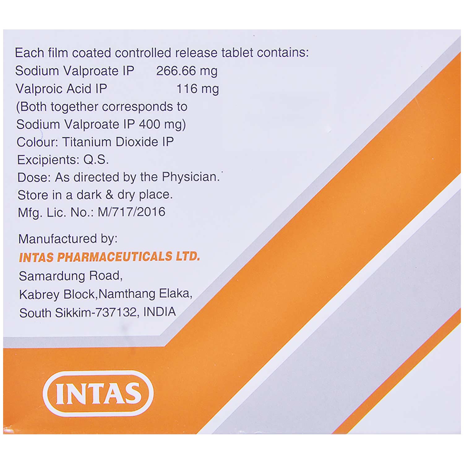 Valprol-CR-400 Tablet 15's Price, Uses, Side Effects, Composition ...