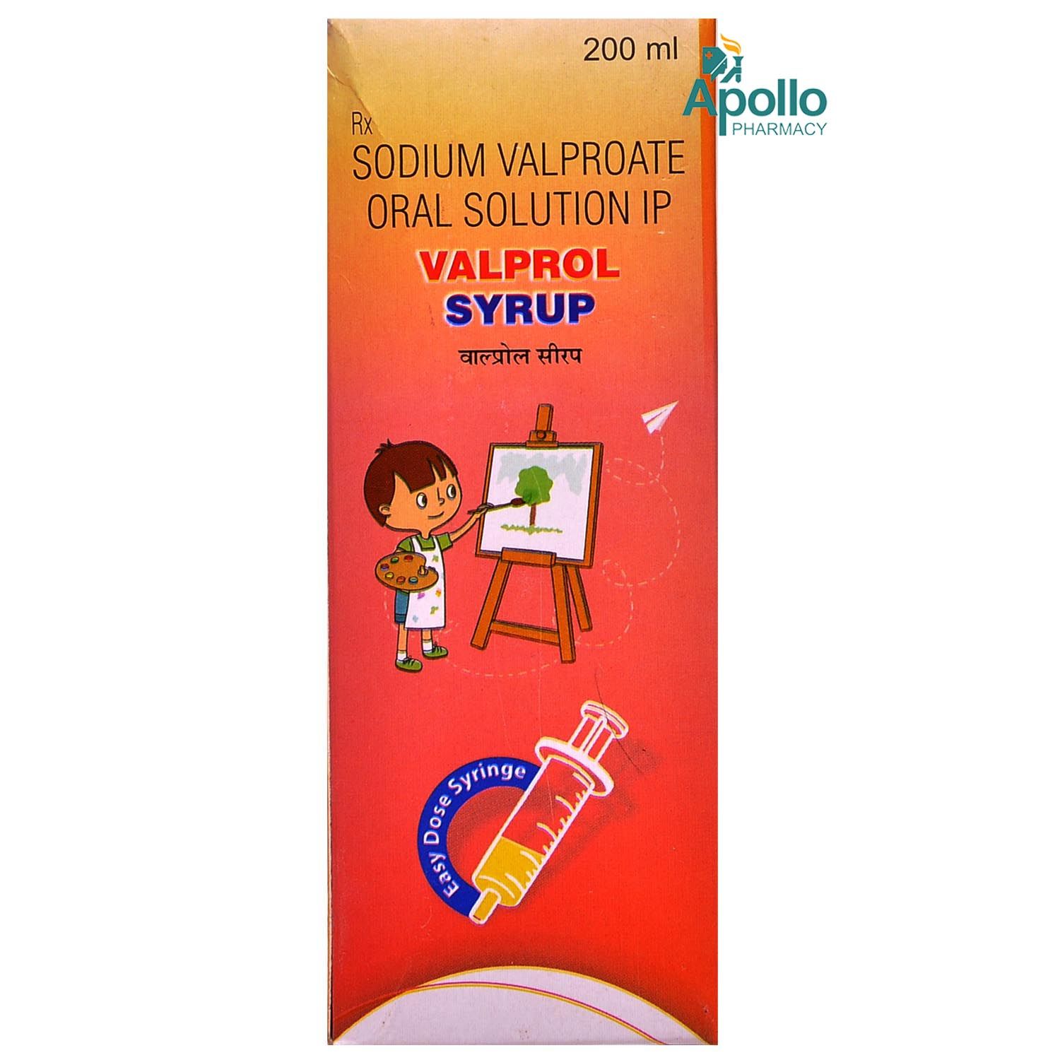 Valprol Syrup 200 ml Price, Uses, Side Effects, Composition - Apollo ...